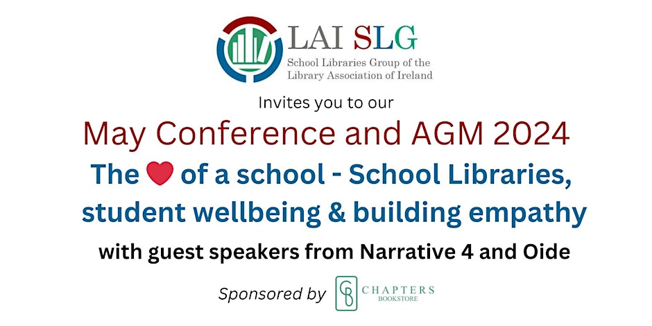 Annual Conference May 2024 – LAI School Libraries Group
